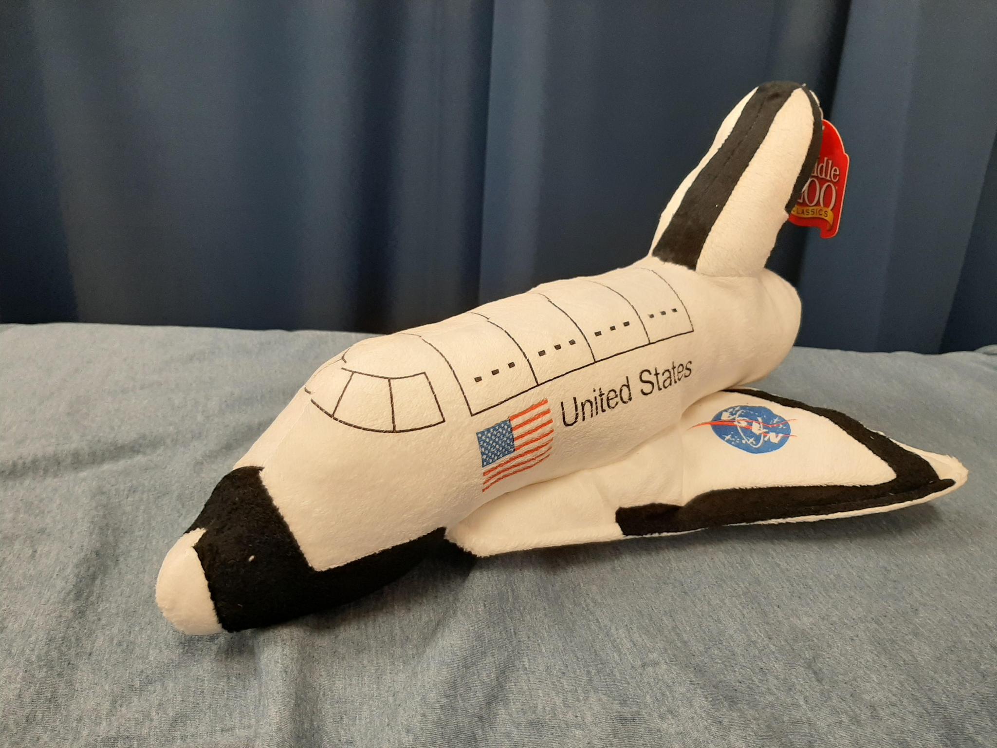 Space Shuttle Plush - International Space Hall of Fame Gift Shop